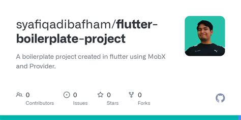 Github Syafiqadibafham Flutter Boilerplate Project A Boilerplate Project Created In Flutter
