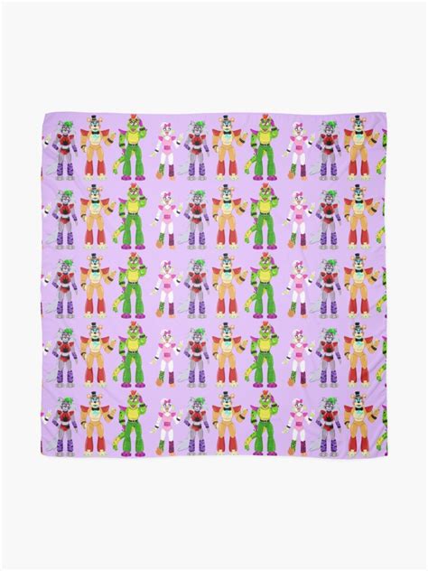 Fnaf Security Breach Glamrock Chica Roxanne Wolf Freddy Fazbear