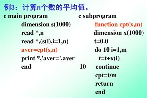 学习fortran77基础语法 Csdn博客