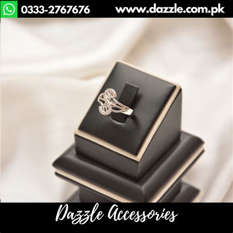 Silver Plated Beautiful Girls Ring Dazzle Accessories