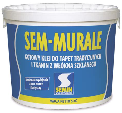 Klej do tapet Sem Murale 5 kg SEMIN - SEMIN - Klej do tapet