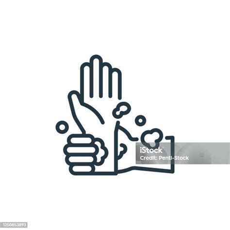 손목 벡터 아이콘입니다 손목 편집 가능한 스트로크 웹 및 모바일 앱 로고 인쇄 매체에 사용하기 위한 손목 선형 기호입니다 얇은 선 그림 벡터 격리 된 윤곽선 도면입니다 건강