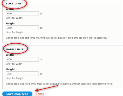smart cropping of media with image widget crop drupal module ostraining