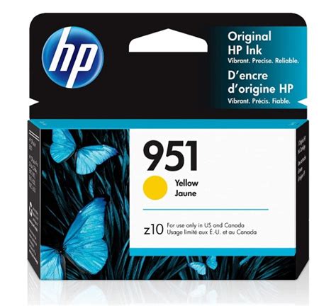 Hp 951 Yellow Ink