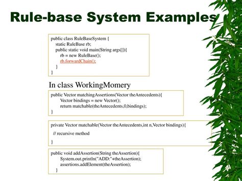 10 A Rule Based System Forward Chaining Based Rule Base System Ppt