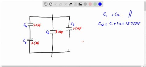 SOLVED Find The Total Capacitance Of The Combination Of Capacitors Shown In Figure