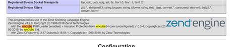 IonCube PHP Loader Not Detected Cloudron Forum