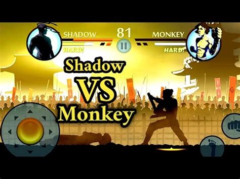 SHADOW FIGHT Android Gameplay Shadow Vs Monkey Tournament YouTube