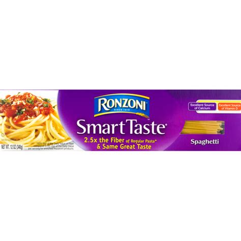 Ronzoni Smart Taste Spaghetti Pasta 340 G Instacart