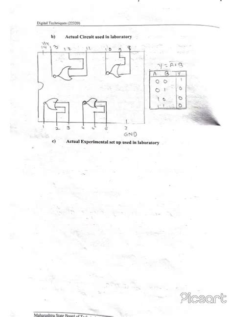 Polytechnic 3rd Sem Digital Techniques Practical No 2 Youtube