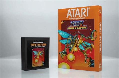 Atari Xp Puts Retro Game Yars Return And More On Atari 2600 Cartridges