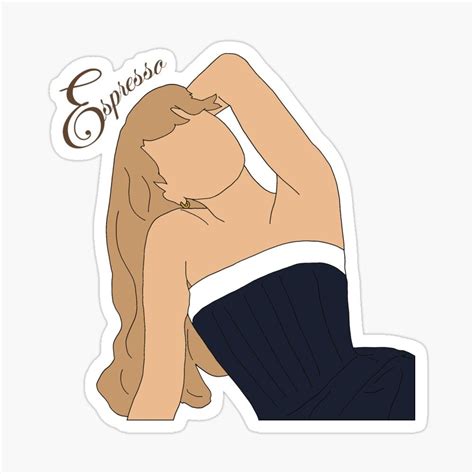 Sticker Espresso Sabrina Artofit