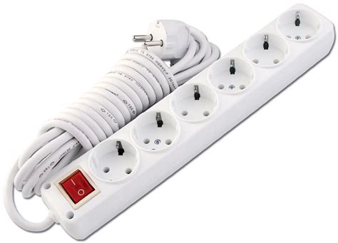 High Quality 6 Way Extension Socket With Switch Buy Extension Sockets Extension Plug And