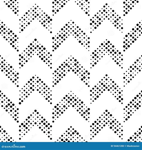 Seamless Arrow Pattern Stock Vector Illustration Of Mosaic 94461280