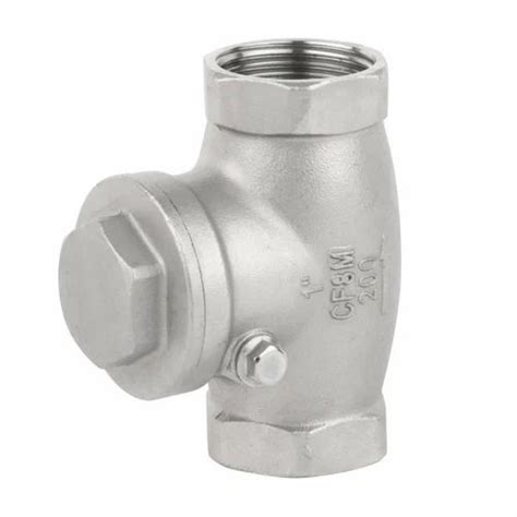 Carbon Steel SS Swing Check Valve Valve Size 0 25 Inch At Rs 300 In