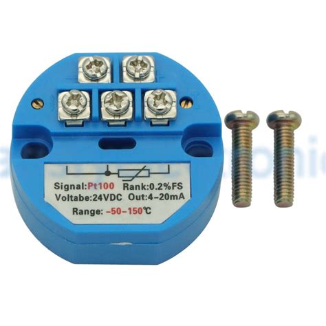 Dc V Rtd Pt Temperature Transmitter Sensor Mo Grandado