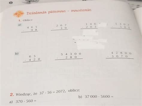 Prosz Zadanie Pierwsze I Drugie Na Teraz Potrzebuje Brainly Pl