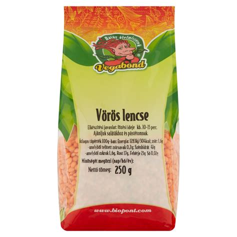 Avokado Vegabond Vörös Lencse