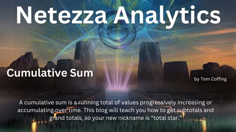 Netezza Analytics Cumulative Sum Software Connecting All Databases