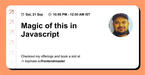 Magic Of This In Javascript With Frontend Master