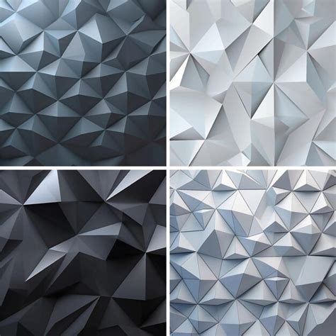 Patrón De Textura Abstracta Diseño De Forma Moderna Triángulo