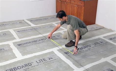 How To Lay A Ceramic Tile Floor On Concrete
