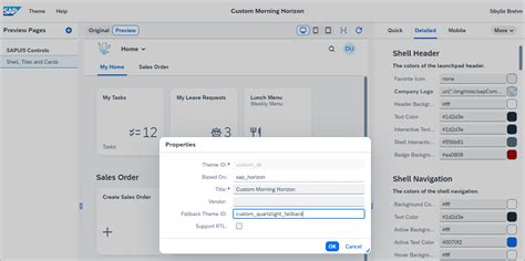 Horizon Themes Now Available With The SAP Launchpa SAP Community