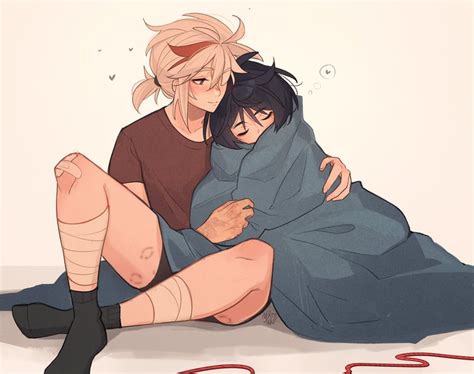 Scaramouche And Kaedehara Kazuha Genshin Impact Drawn By Nekojinnyart