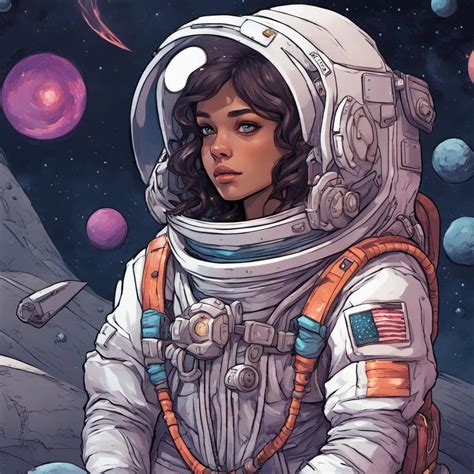 Girl Astronaut By Milkbeforecereal14 On Deviantart