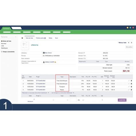 Accounting Expense Code Module