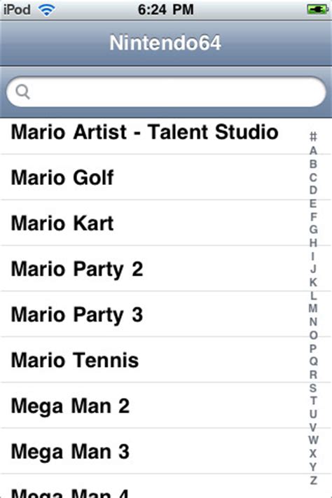 Nintendo 64 Cheat Codes App For IPad IPhone