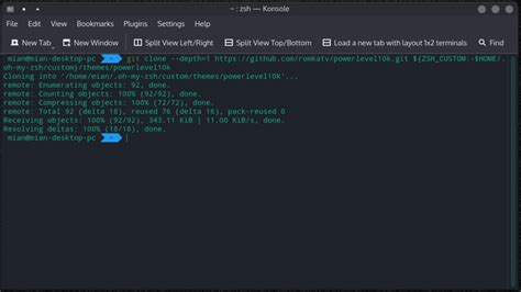 Install And Configure Powerlevel K Zsh Theme Najigram Com