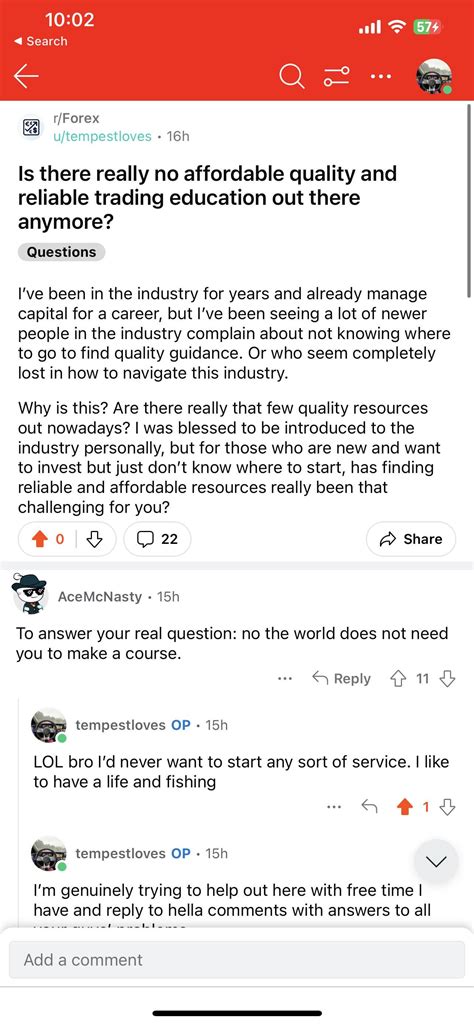 Why Are People In This Industry So Pessimistic R Forex