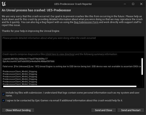 Crash Report [insert Title Here] R Predecessorgame