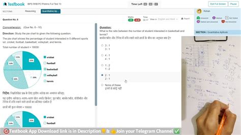 Testbook RRB PO Live Mock Test Percentile How To Attempt Mock Sbiclerk Rrbpo