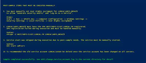 Adfs Couldnt Start Service Adfssrv Under Another Gmsa Error 1064 220