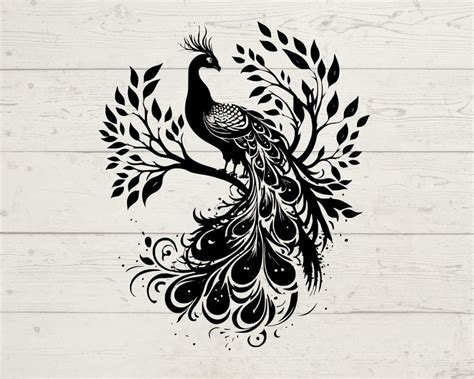 Peacock Svg Peacock Clipart Peacock Png Peacock Head Etsy