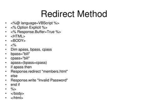 The Request And Response Object Ppt Download