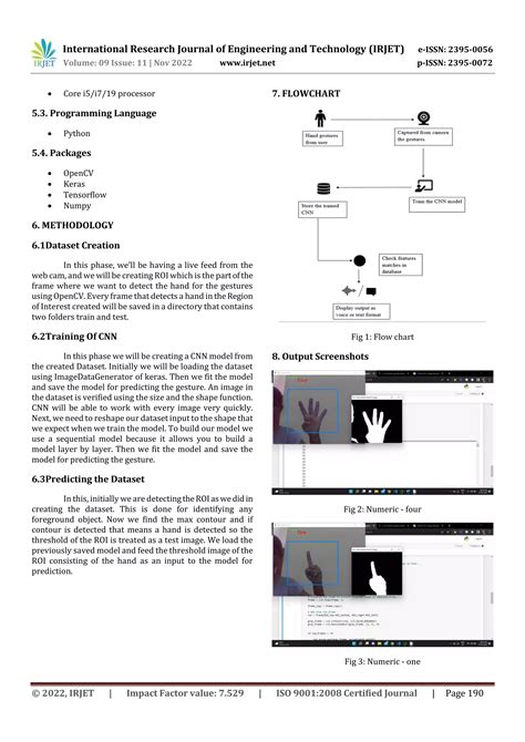 Sign Language Recognition Pdf Computing Technology And Computing