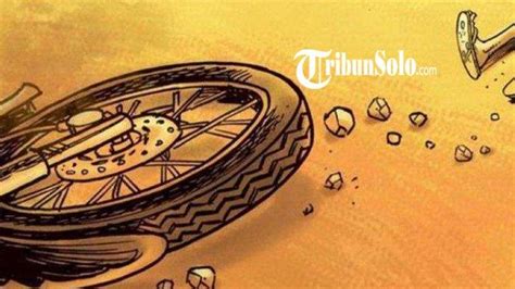 Viral Aksi Balap Motor Liar Berujung Kecelakaan Di JLS Pracimantoro Wonogiri Tribunsolo