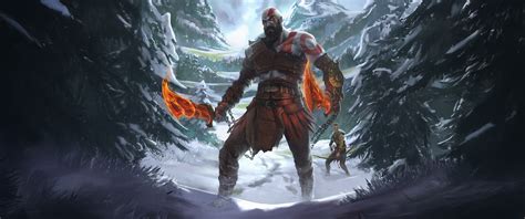 3440x1440 God Of War Armed And Wired Ultrawide Quad Hd 1440p Hd 4k