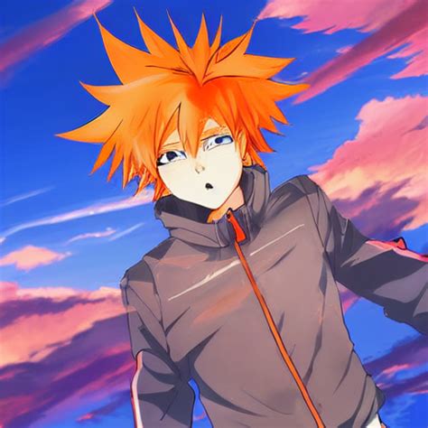 Anime Guys With Orange Hair