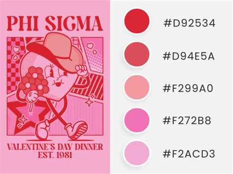 30 Cupid Approved Valentines Day Color Palettes