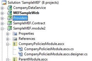 Extensible Application Design Using The Managed Extensionsibility