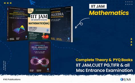 Buy Iit Jam Mathematics Books Complete Theory Previous Year Solved