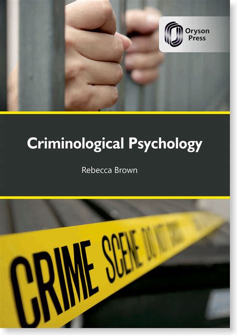 Criminological Psychology Oryson Press