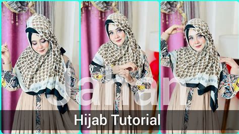Full Coverage Hijab Tutorial Simple Hijab Style Easy Hijab Tutorial ️