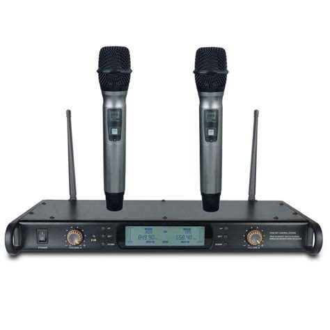 Bolymic Stage Performance Wireless Mic Channels UHF Wireless Microphone Professional In
