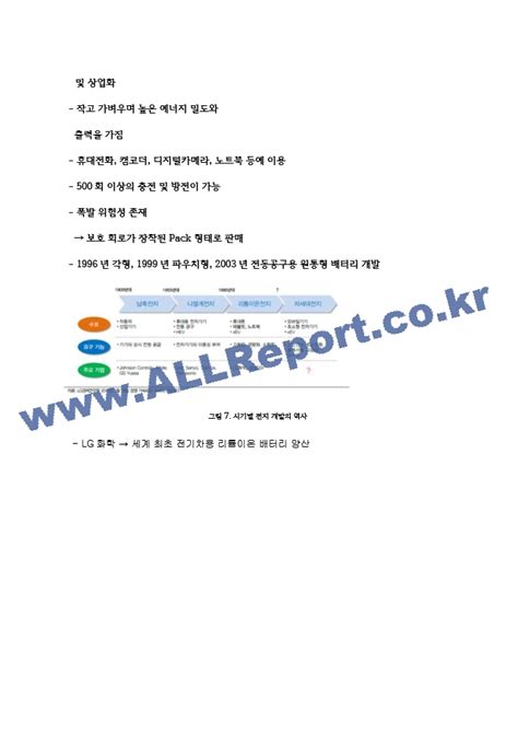 이차 전지와 리튬이온전지의 구조 및 원리공학기술레포트