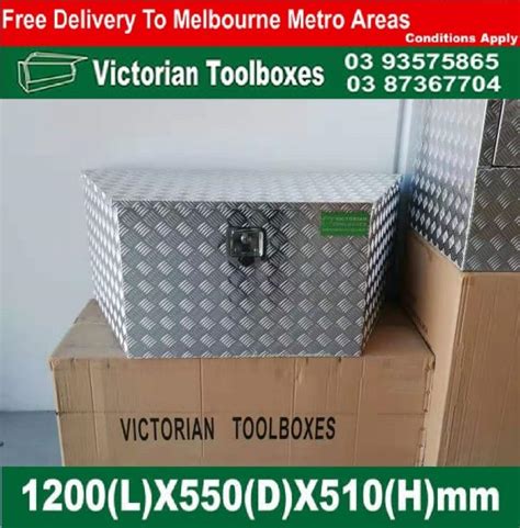 MM Heavy Duty Draw Bar Aluminium Tool Boxes Trailer Truck Camper Ute Tool Boxes Tool